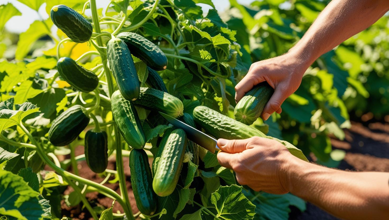 Gurken anbauen im Garten – Tipps für Standort, Pflege & Ernte
